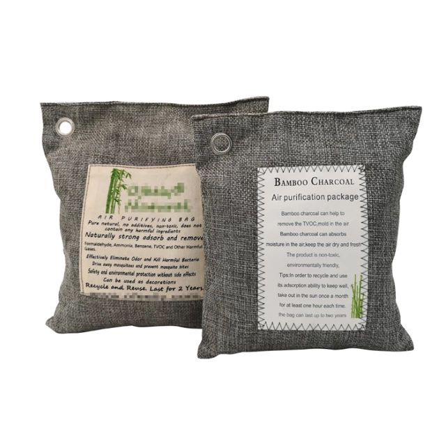 Bamboo Activated Charcoal Bag 200grams with String | Lazada PH