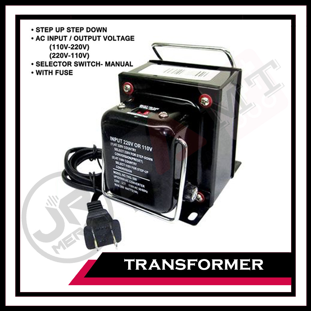 Step Down Transformer Max 500 watts Input 220V (THG-500W) | Lazada PH