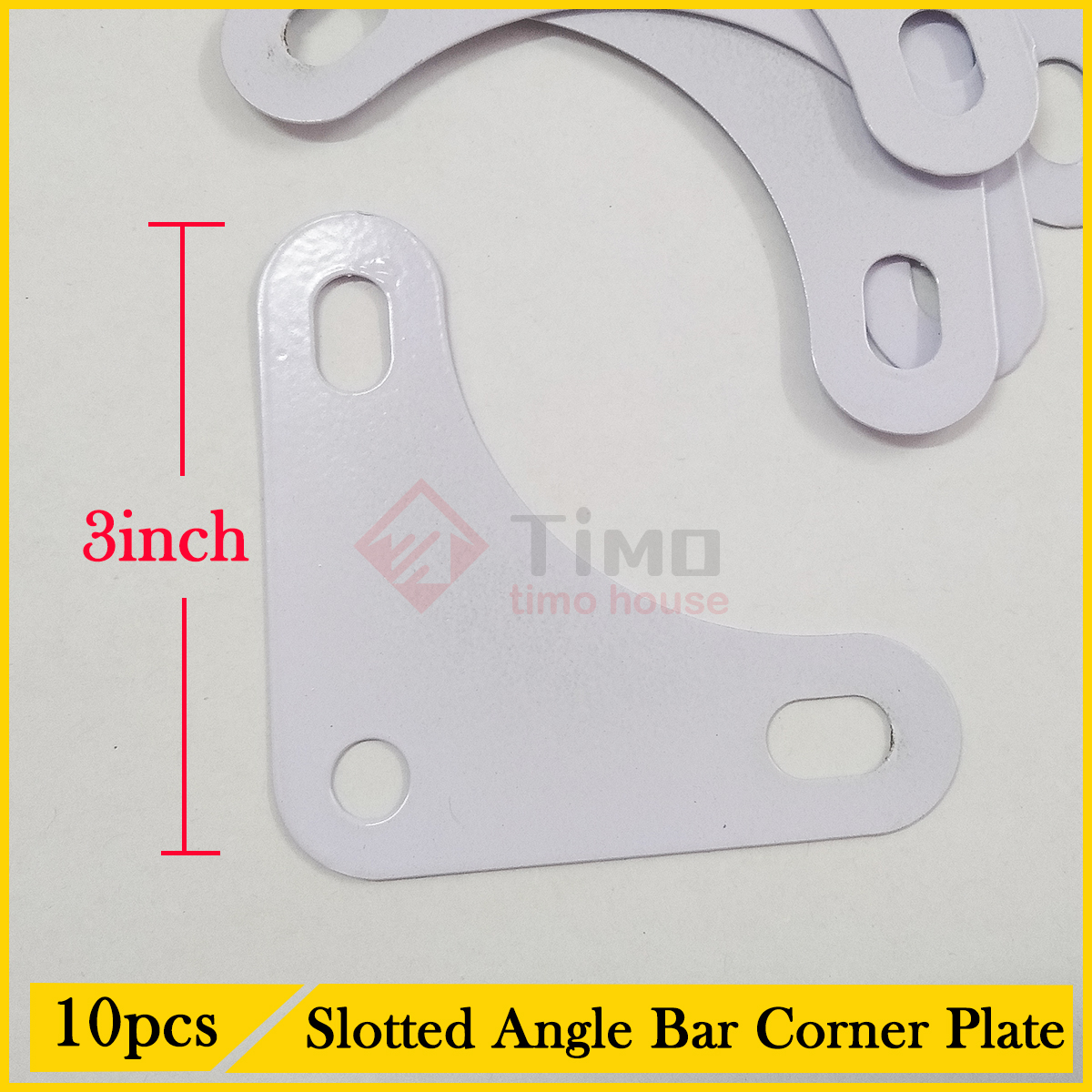 (50 Pair) Slotted Angle Bar Screw Bolt and Nut 6mm Cross Screw and ...