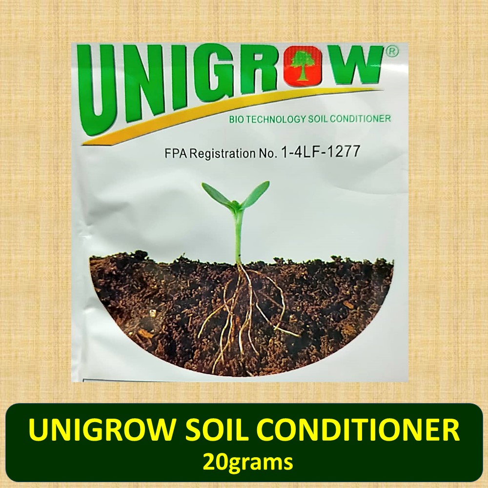 UNIGROW BIOTECHNOLOGY SOIL CONDITIONER (20GRAMS) | Lazada PH