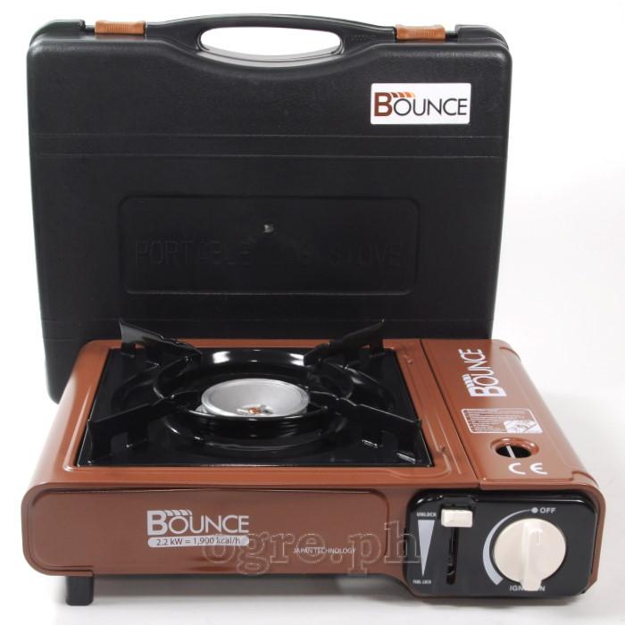 Bounce BU-2500 Portable Butane Gas Stove ~ Dark Chocolate | Lazada PH