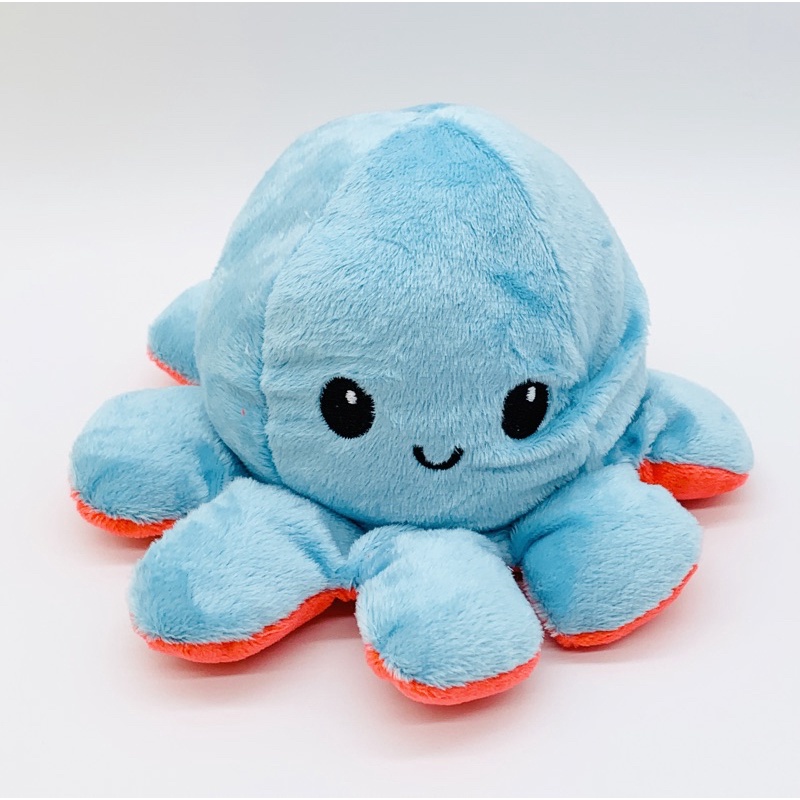 Reversible Tiktok Octo Stuffed Toy Two Side Colors 7inch wide COD ...