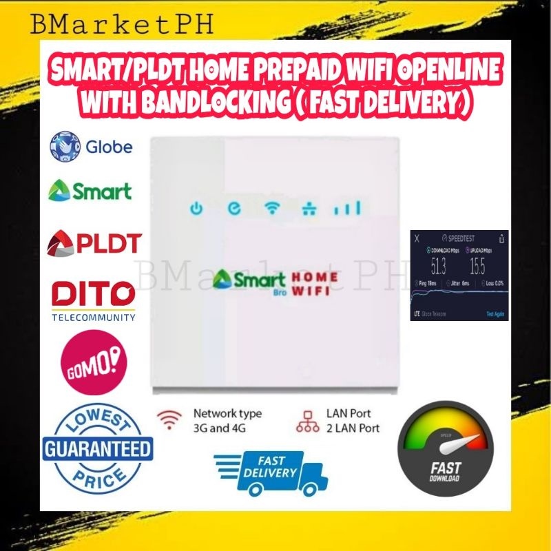 PLDT Home Prepaid WiFi CAT6 OPENLINE SUPER ADMIN ( Fast Delivery ...