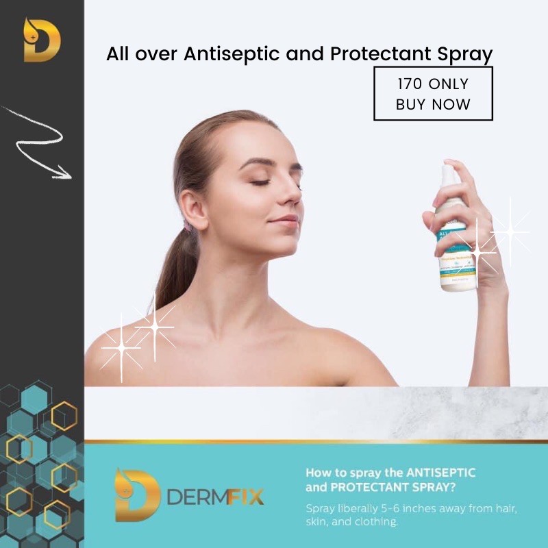 Dermfix All over Antiseptic and Protectant spray. Better alternative to ...