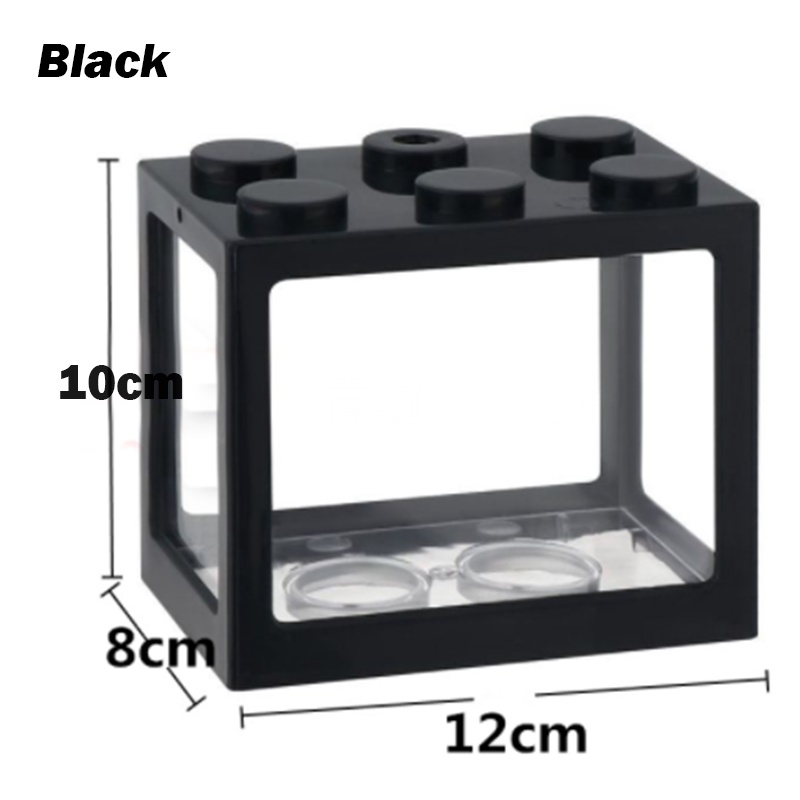 Mini aquarium fish tank/fish tank building block/fish tank building ...