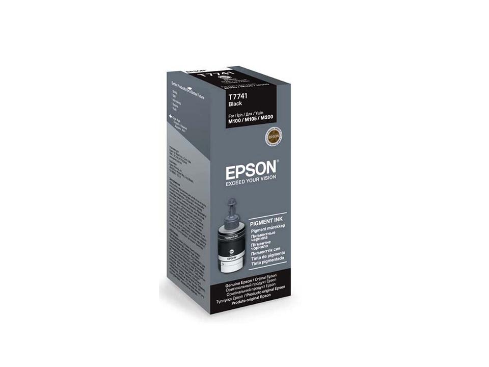 EPSON T7741 Black Mono Pigment 140ml Ink Bottle | Lazada PH