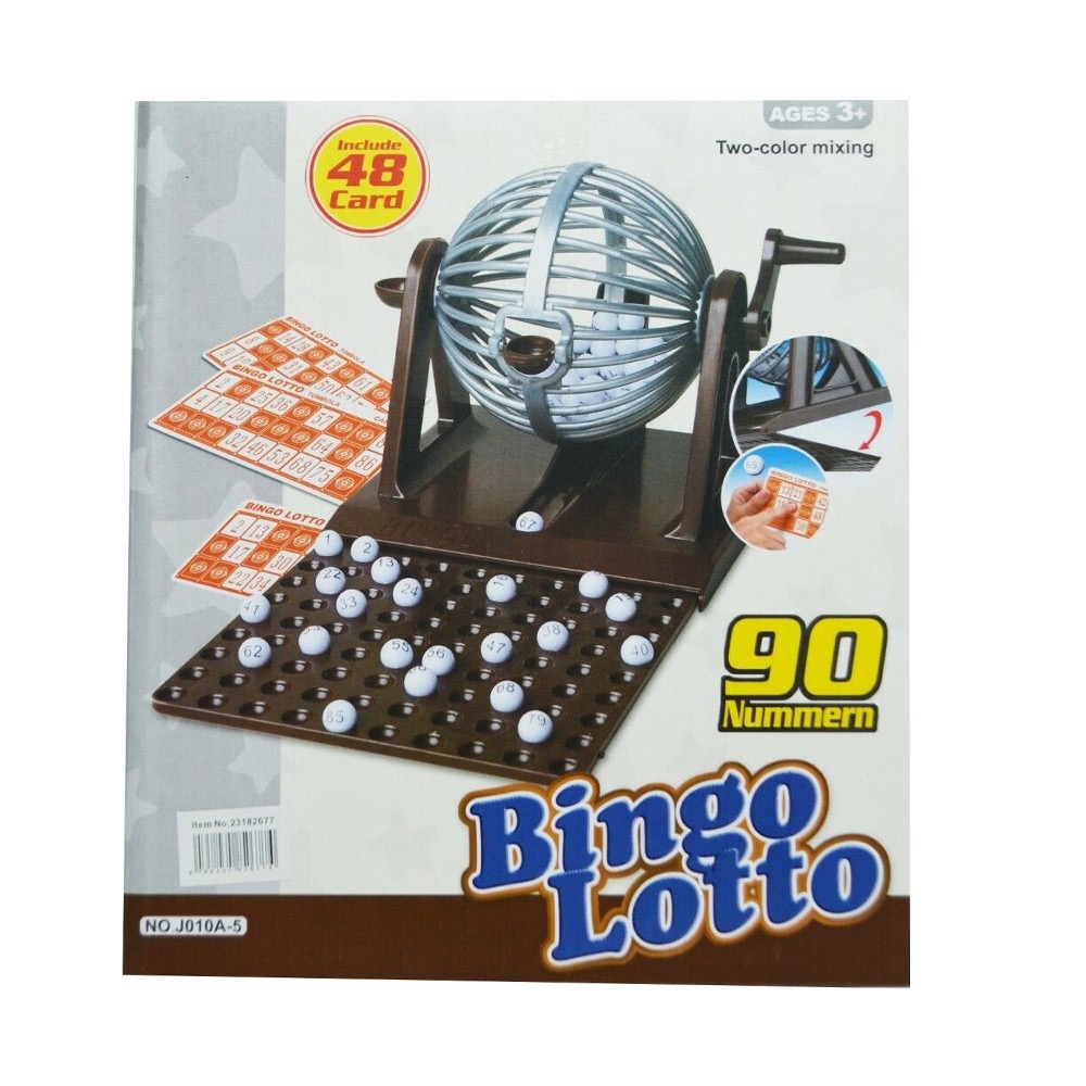 BINGO MACHINE Bingo roleta Lotto Lottery Bingo Game Set - Cage Ball ...