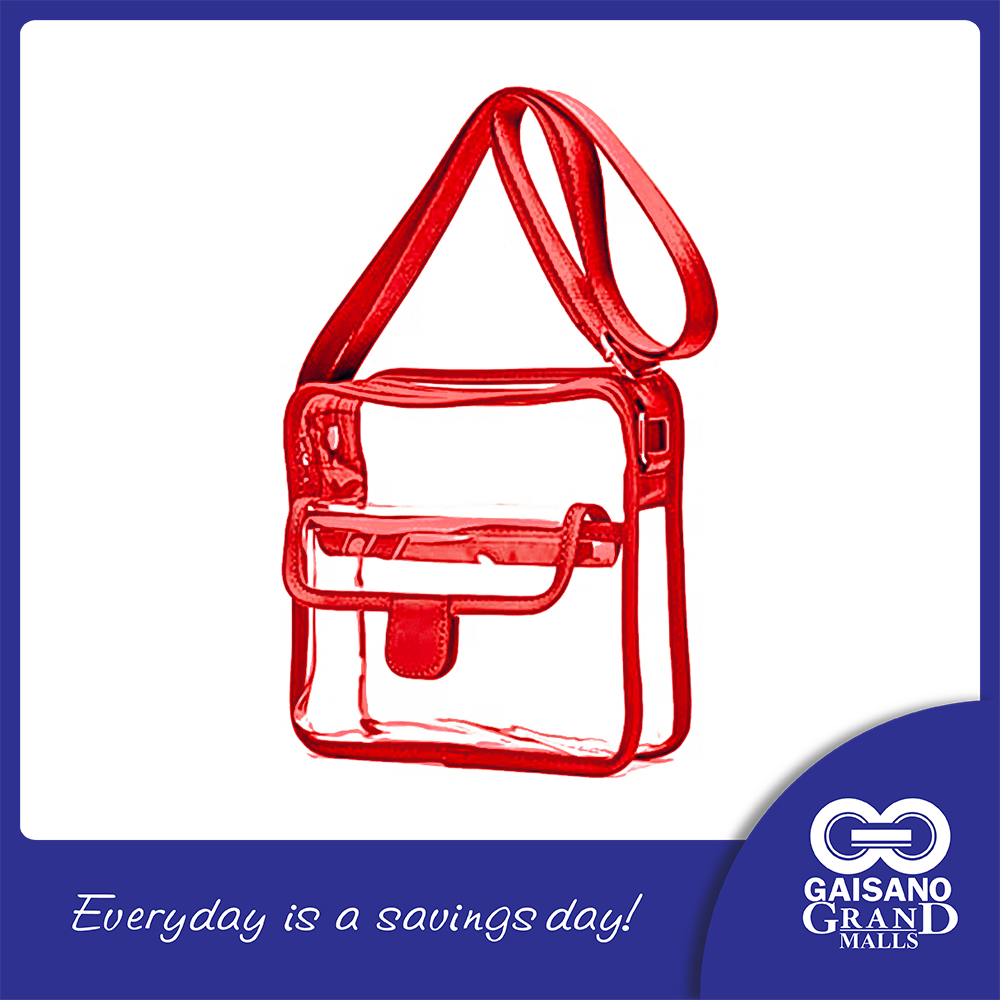 Sling Bag Transparent in Colored 485 Gaisano Grand | Lazada PH