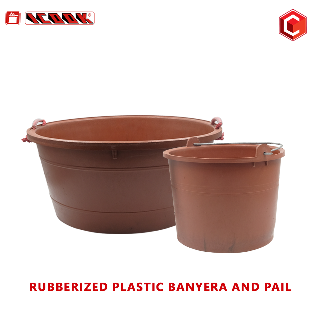 Industrial Grade Rubberized Plastic Fish Banyera Round LARGE Banyera w ...