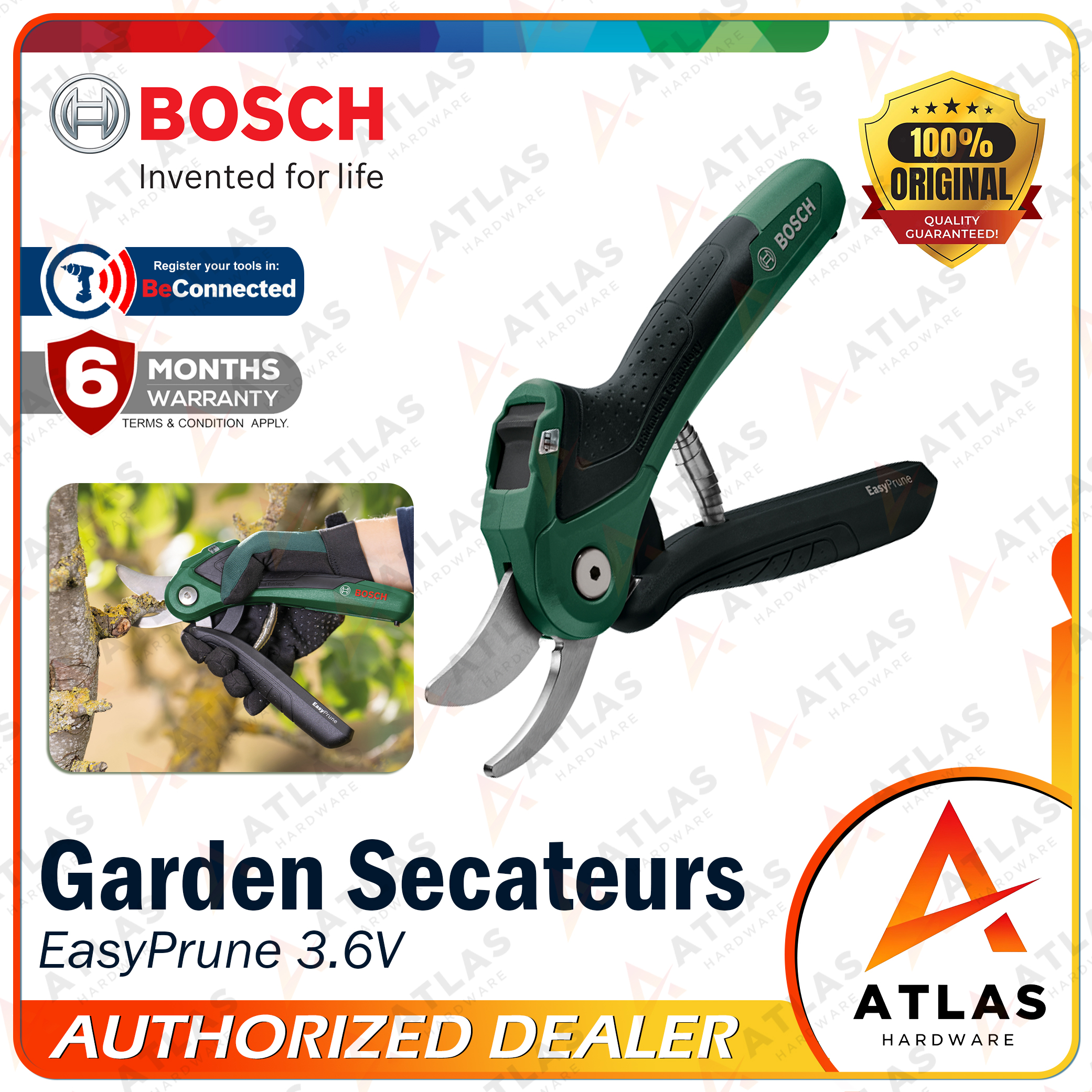Bosch Easy Prune 3.6 V Cordless Garden Secateurs ORIGINAL | Lazada PH