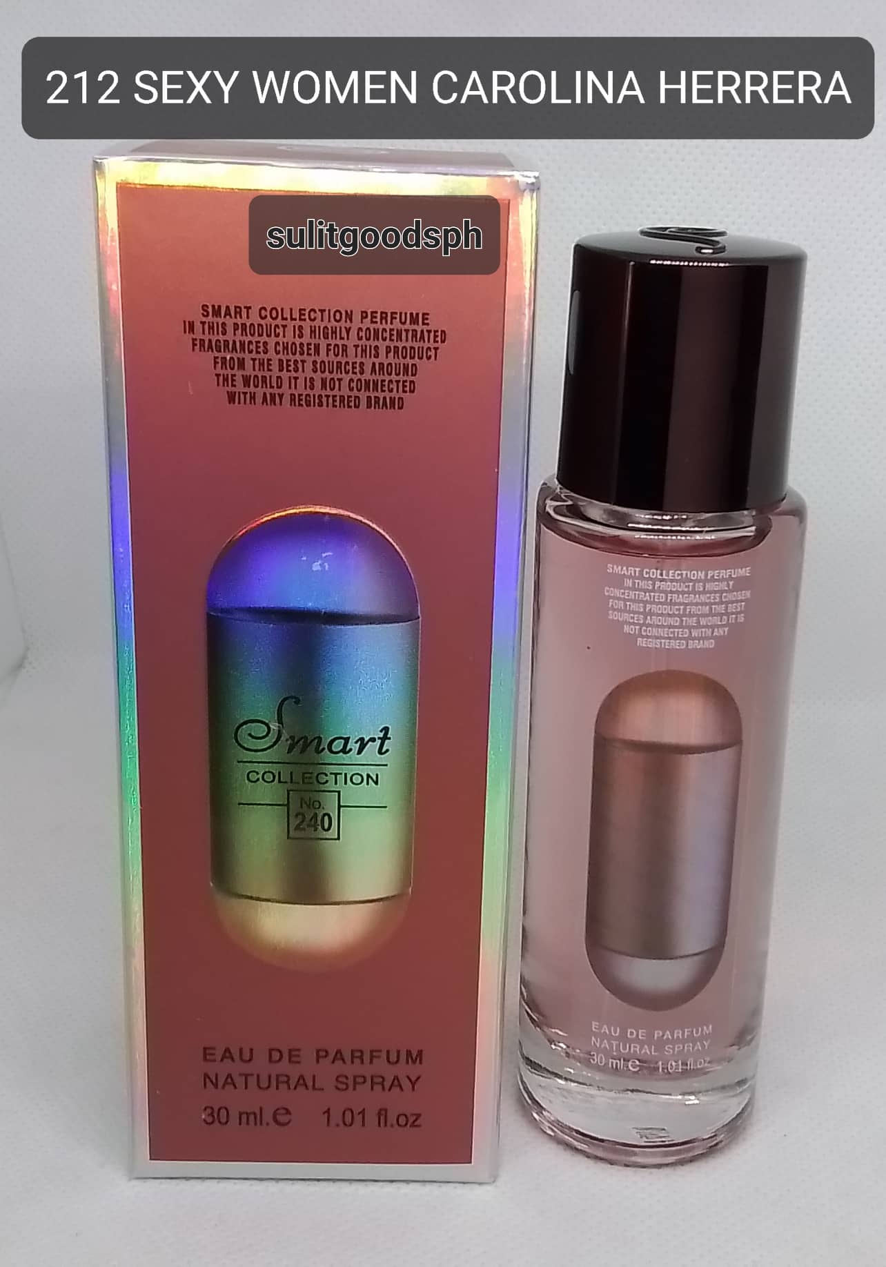 SMART COLLECTION PERFUME NO. 240 FOR WOMEN 30 ML EDP | Lazada PH