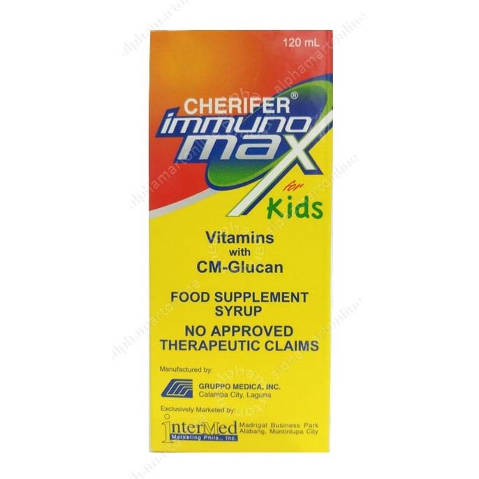 Cherifer Immunomax for Kids 120ml | Lazada PH