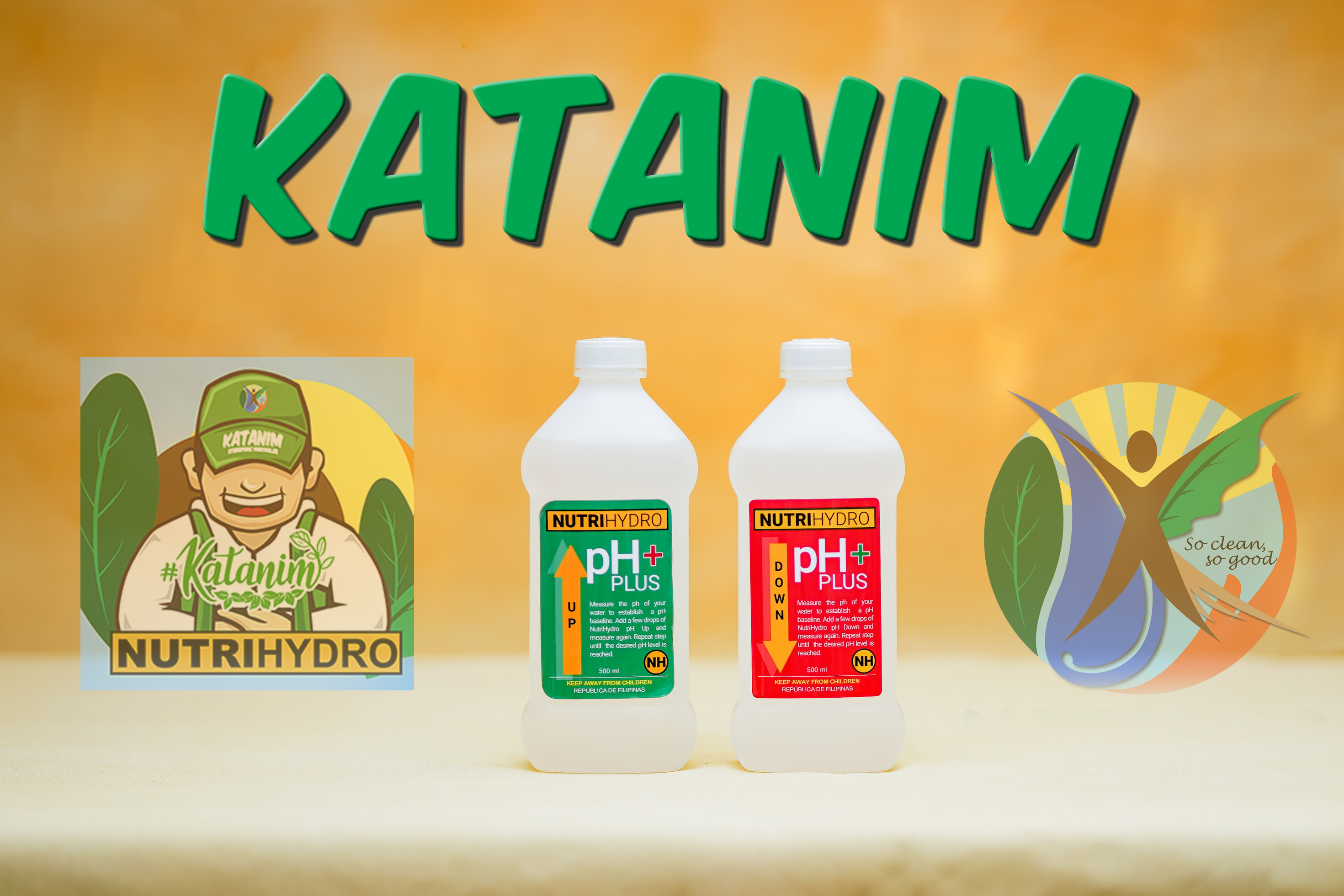 NutriHydro pH Up and pH Down Adjuster (500 mL) combo - Hydroponics ...