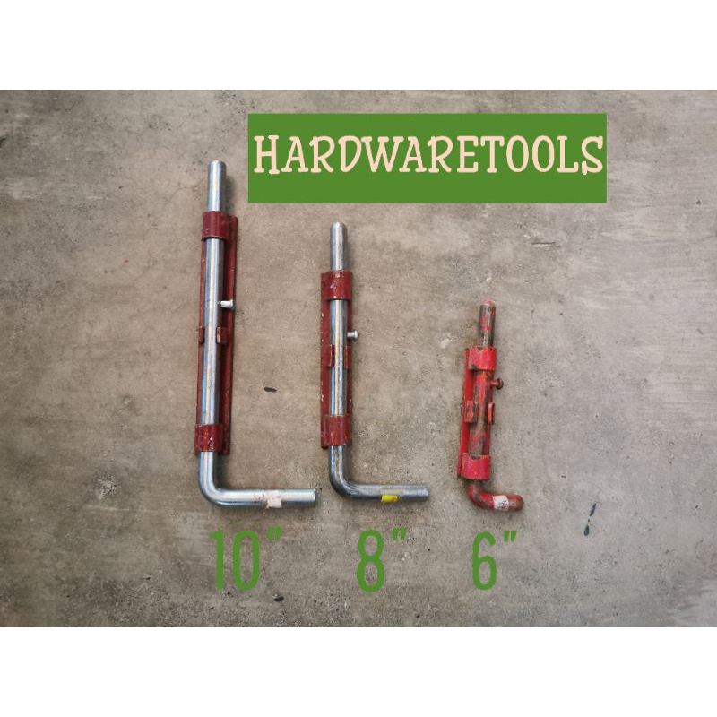 Solid Foot Bolt / Gate Foot Lock 6" / 8" / 10" durable | Lazada PH