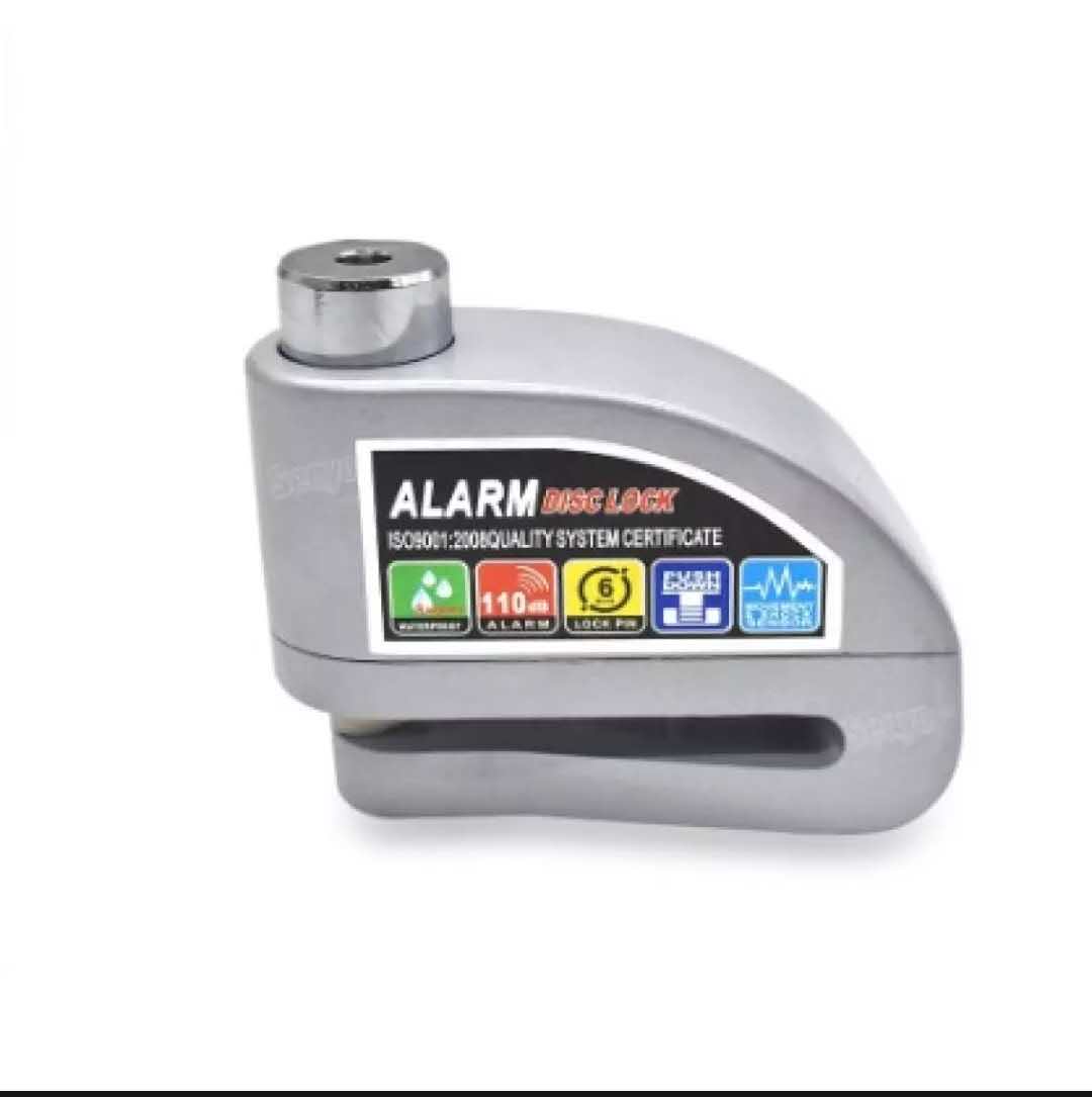 cod Heavy Duty Motorcycle Alarm System Rotor Disc Lock Alarm UNIVESAL ...