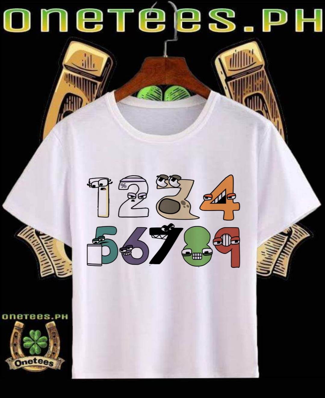 LORE NUMBERS T-SHIRT FOR KIDS AND ADULT | Lazada PH