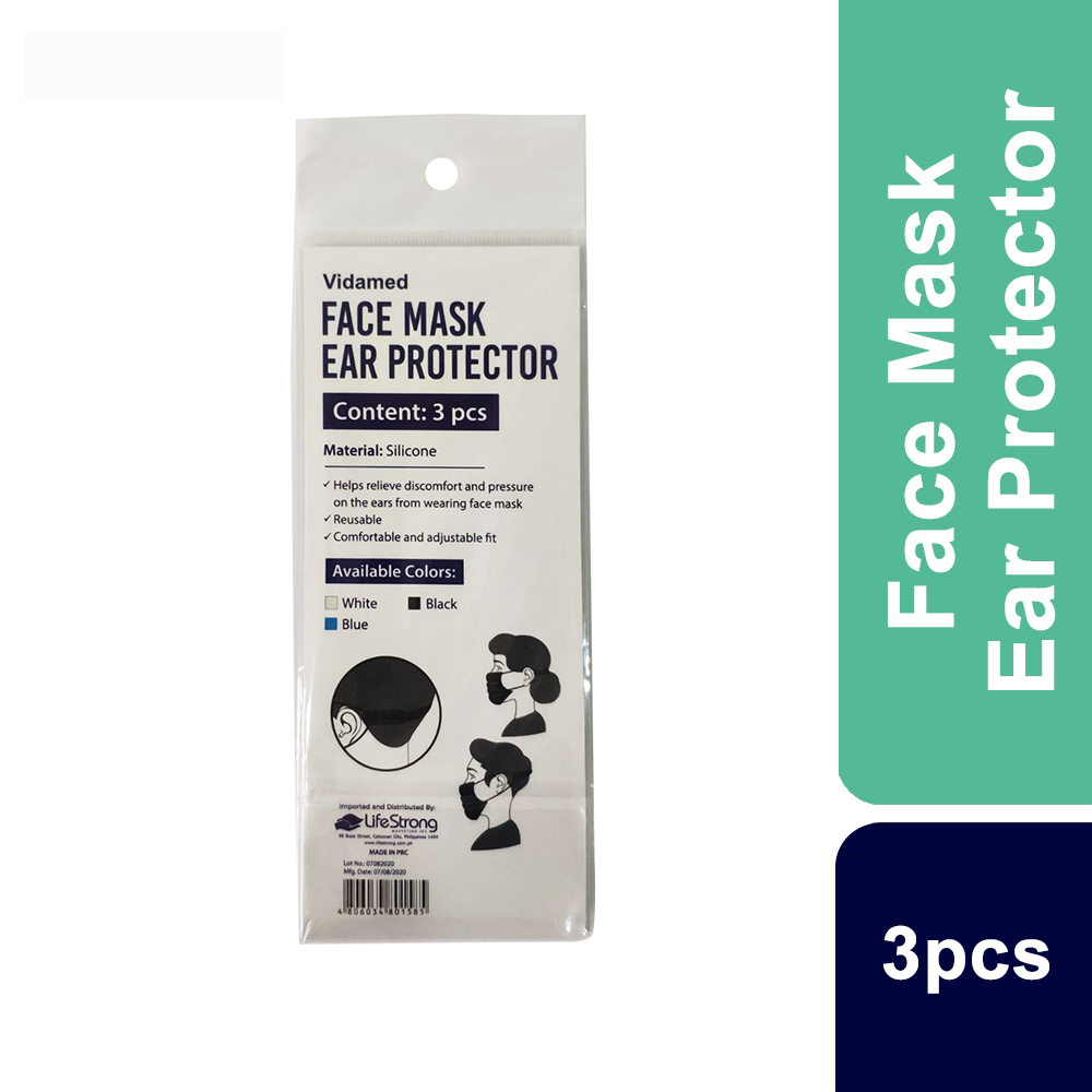 VIDAMED Face Mask Ear Protector 3's | Lazada PH