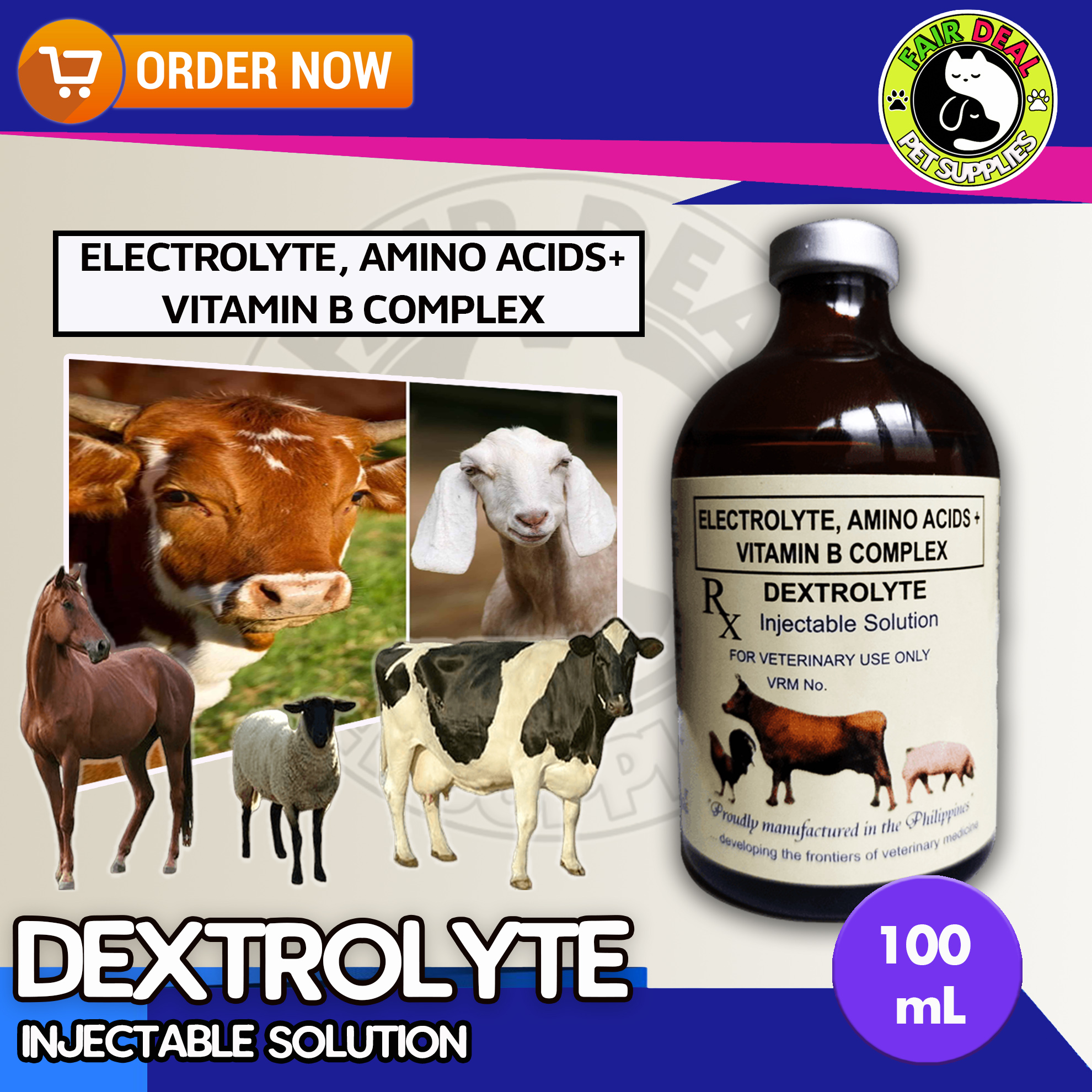 DEXTROLYTE solution for injection(100mL) | Lazada PH