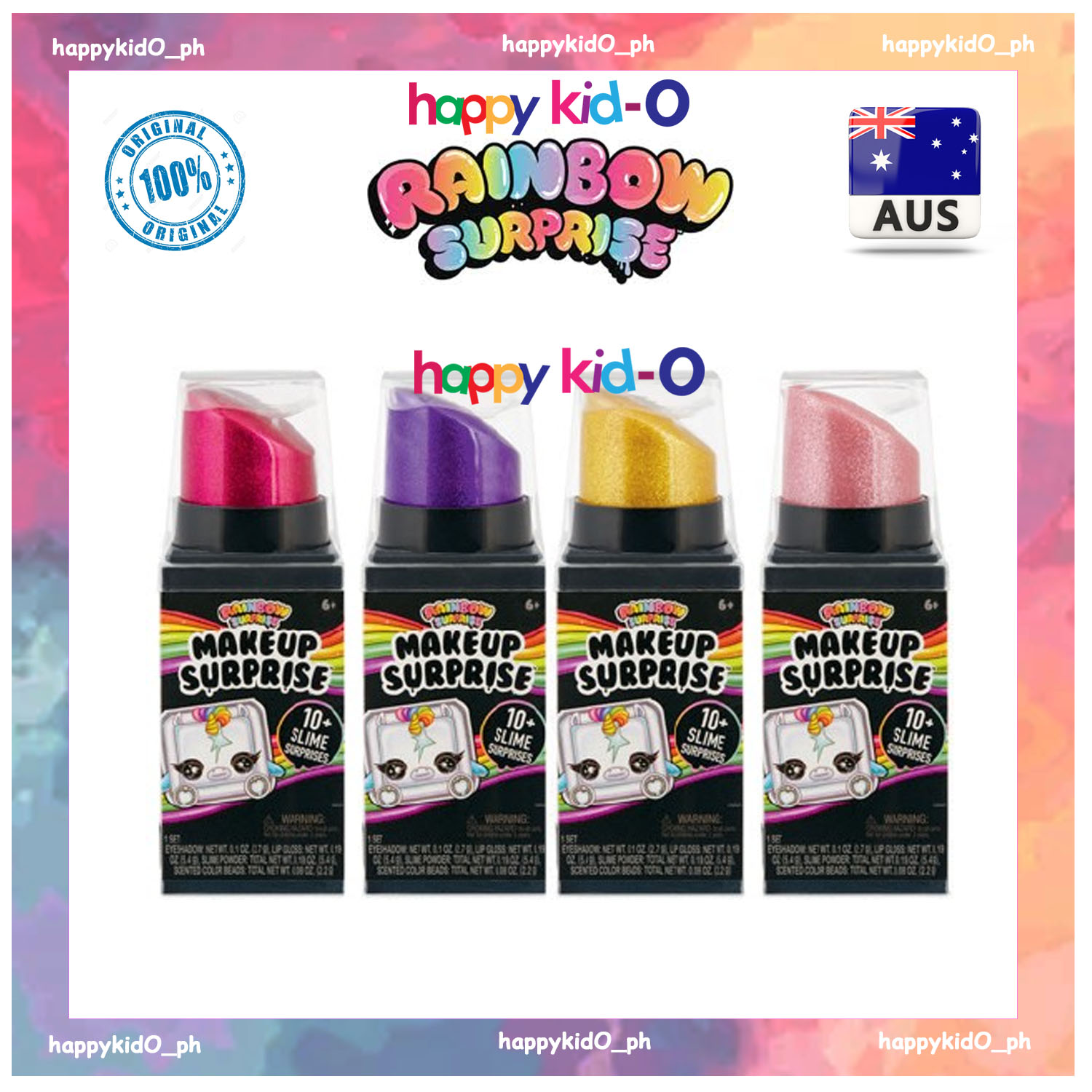 Rainbow Surprise Makeup Surprise Authentic from Australia | Lazada PH