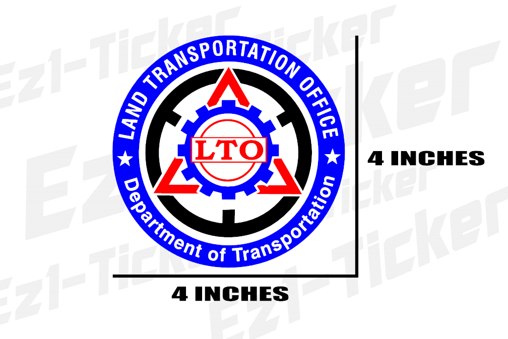 printable stickers LTO LOGO HIGH QUALITY for Motors and Car . etc ...