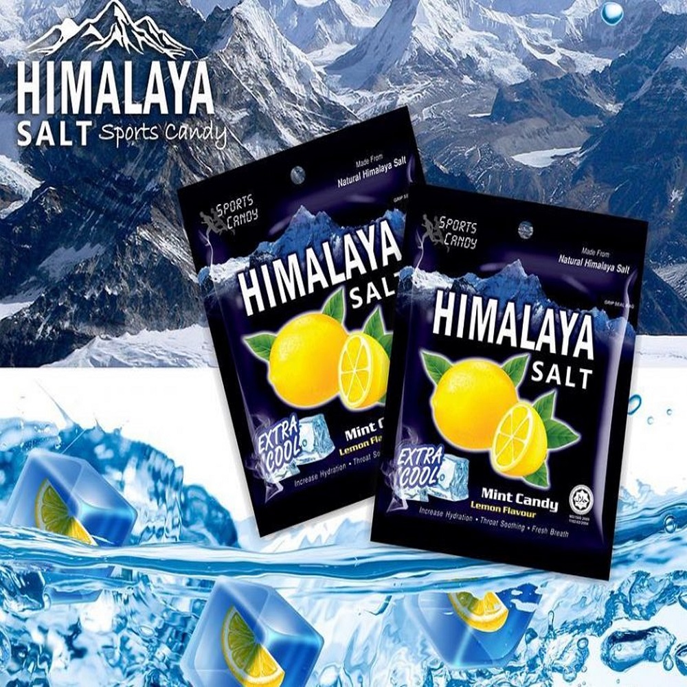 Himalaya Salt Candy Lemon Mint Flavor Salt And Lemon Candy - Made from ...