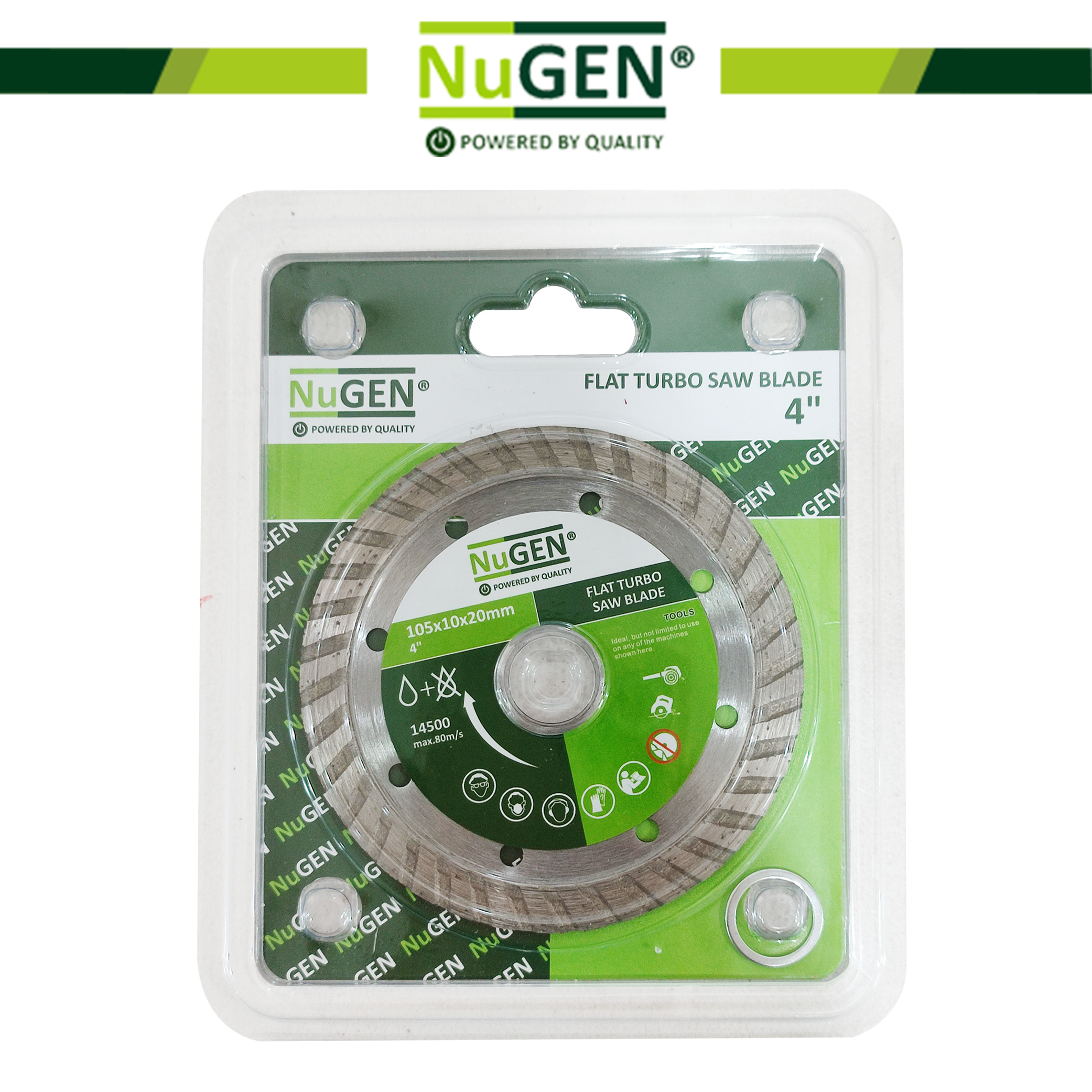 NuGEN Diamond Wheel Cold Press Flat Turbo Blade (for stone) 4" | Lazada PH