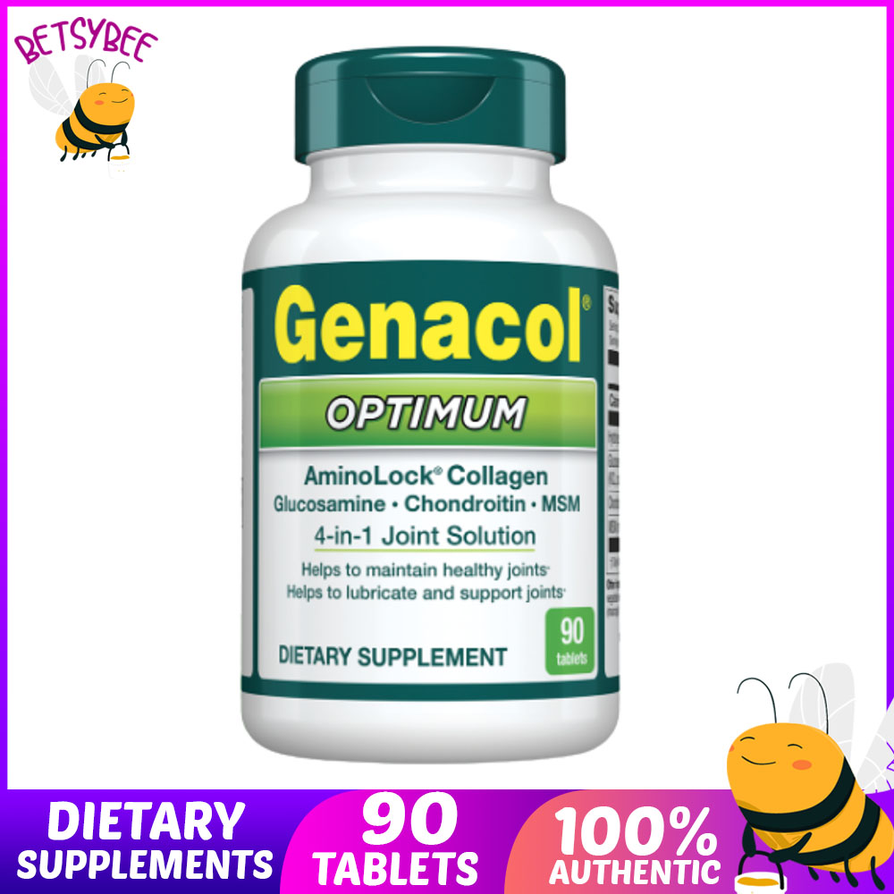 GENACOL Optimum Aminolock Collagen + Glucosamine Chondroitin MSM 4-in-1 ...