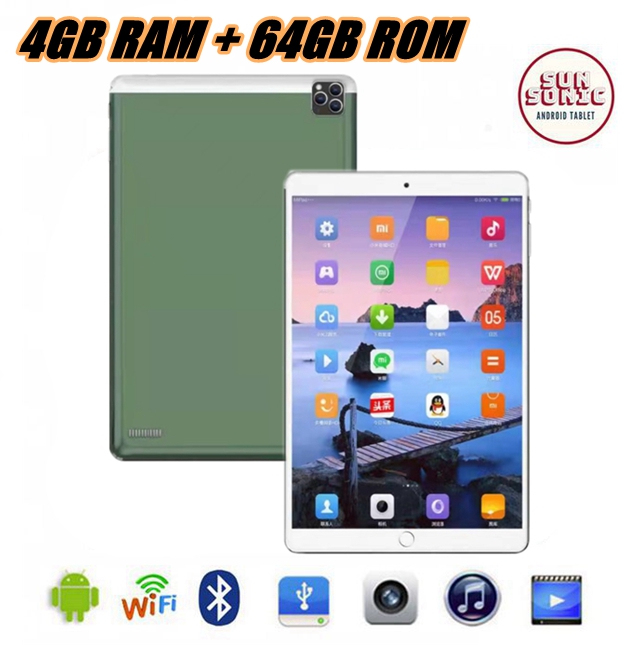 SUNSONIC Tablet 11“ Inch 8GB + 128GB Android Dual Sim High Resolution ...