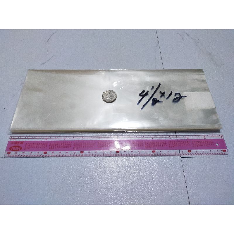 ☸PART 1 Clear OPP Plastic Packaging Wrapper 100pcs (Non Adhesive ...
