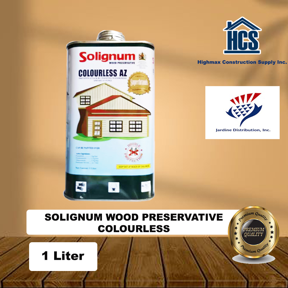 JARDINE Solignum Wood Preservatine Colourless - 1 Gallon Clear | Lazada PH
