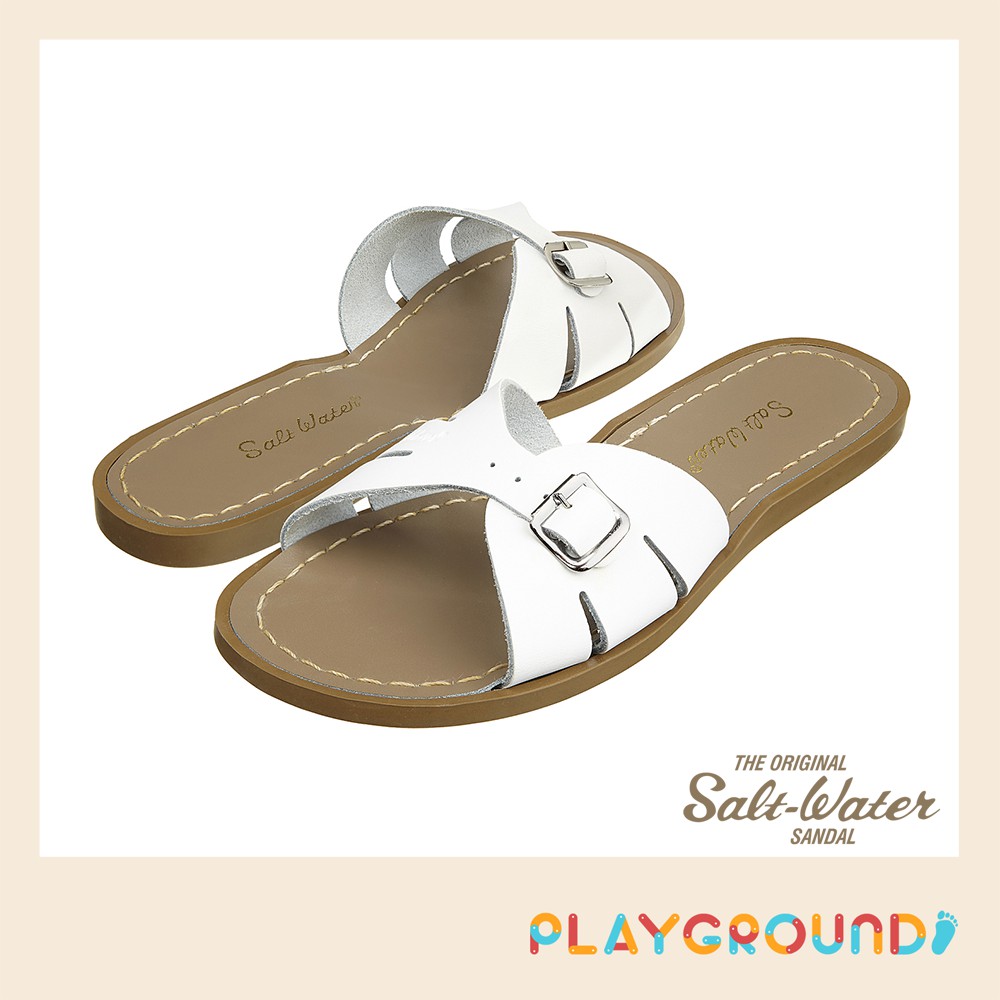 Salt Water Slide for Ladies (White) | Lazada PH