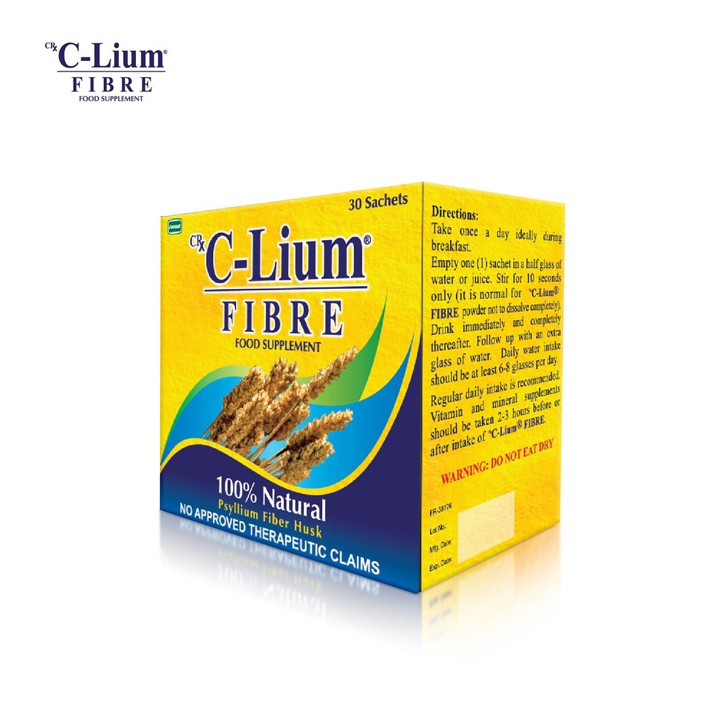 （New product） C-Lium Fibre Husk Sachet 30s | Lazada PH