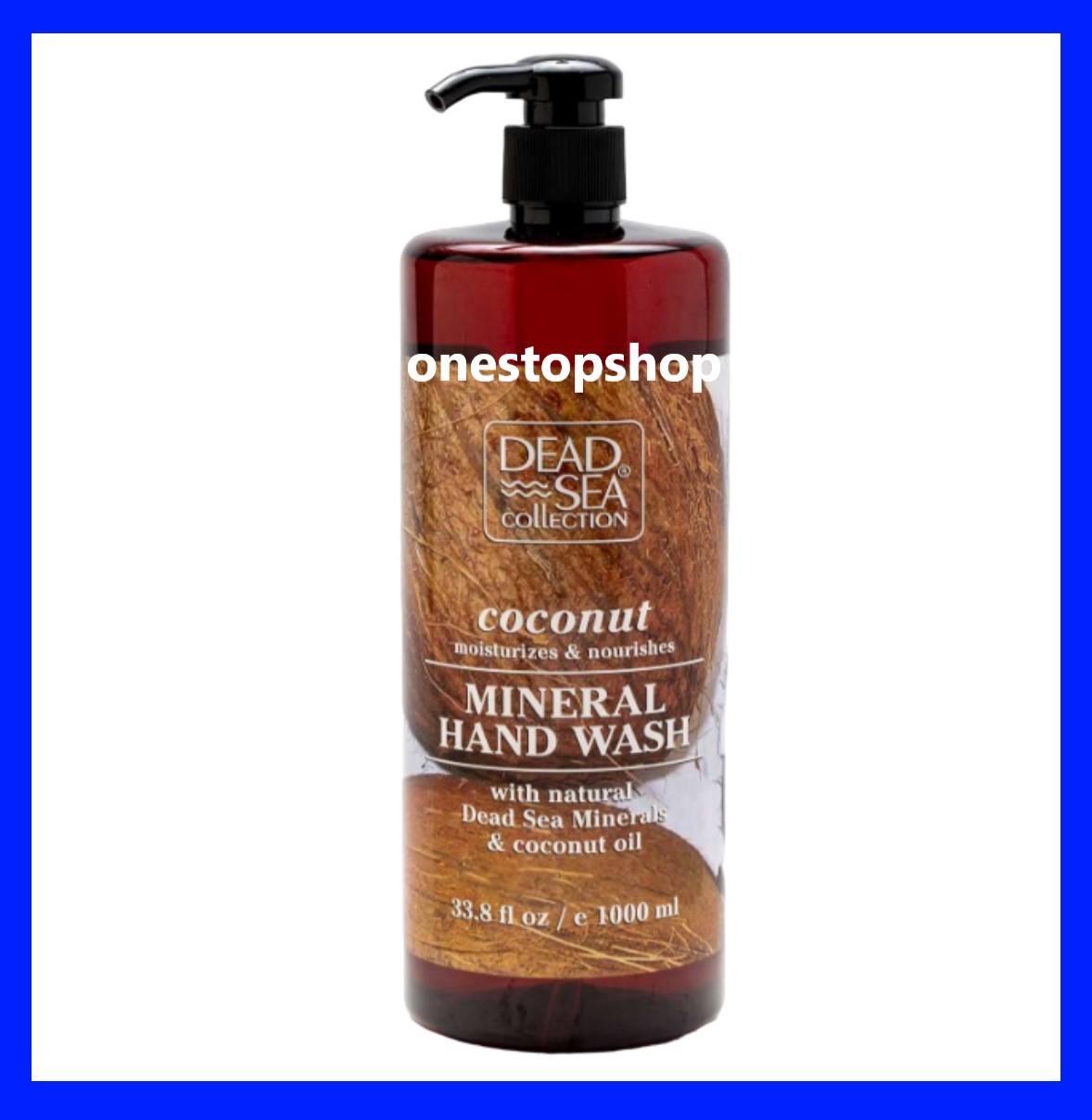 Dead Sea Collection Coconut Hand Wash with Natural Dead Sea Minerals ...