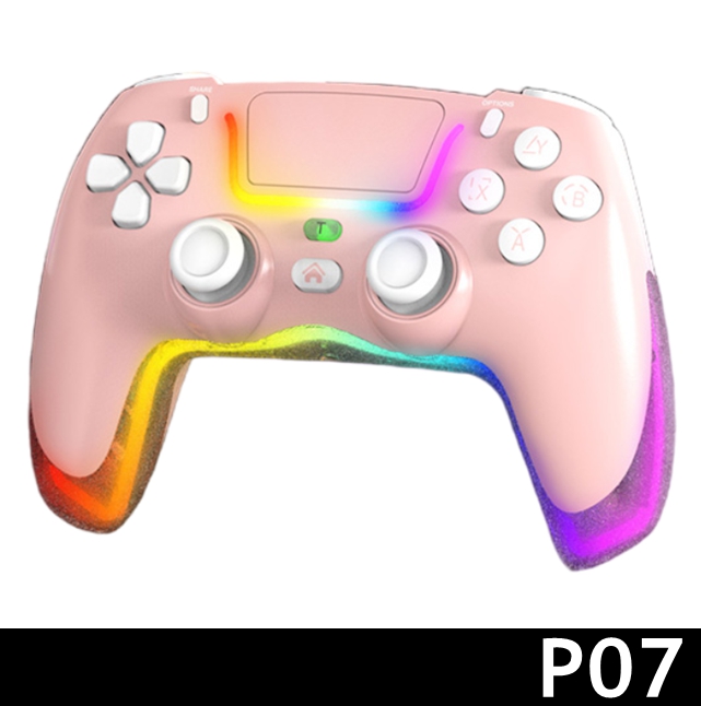 Wireless Gaming Controller P07 Type-C Interface with Motor & Turbo ...