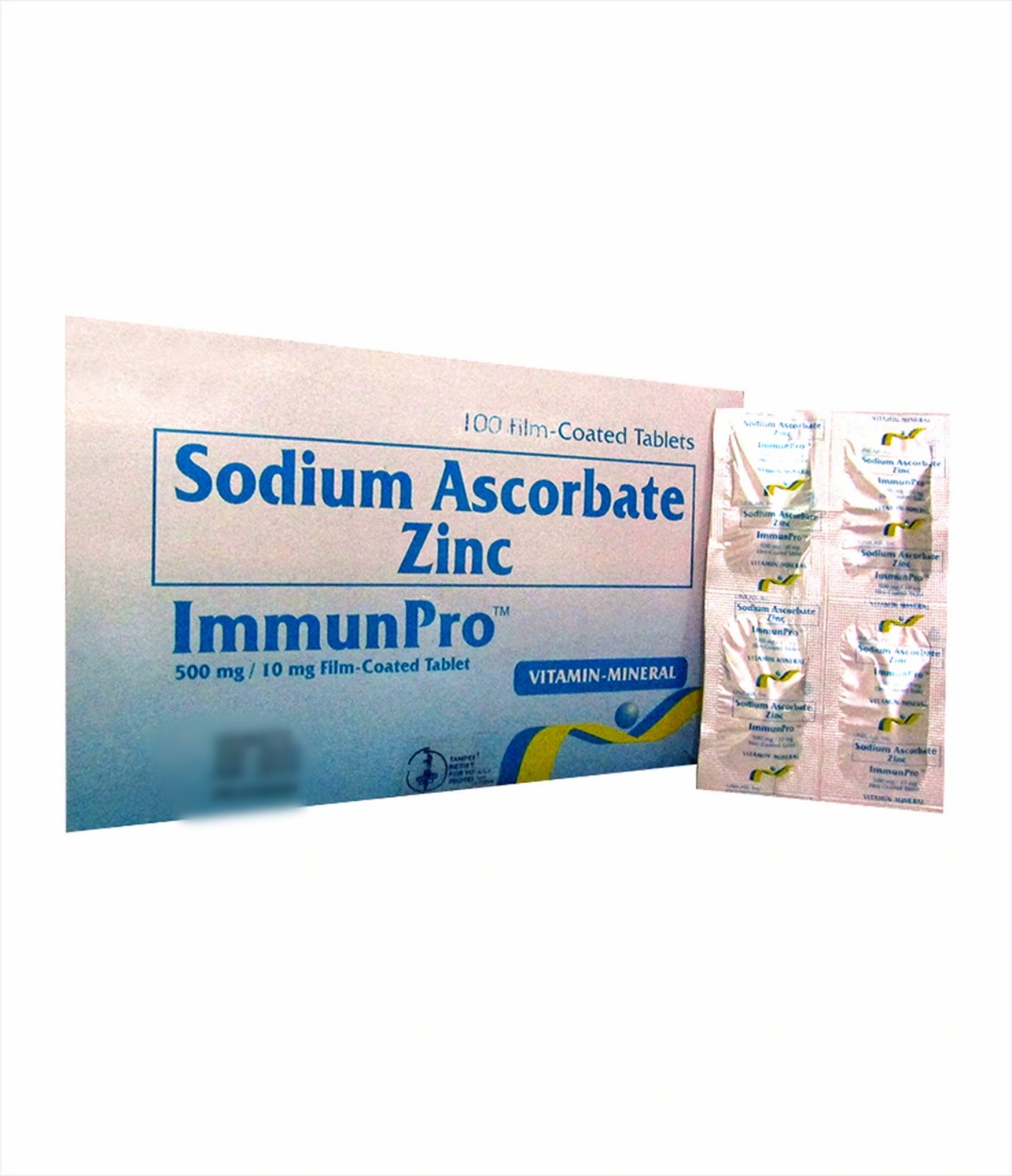 ImmunPro Sodium Ascorbate + Zinc Total Immune Defense Booster 1 box of ...