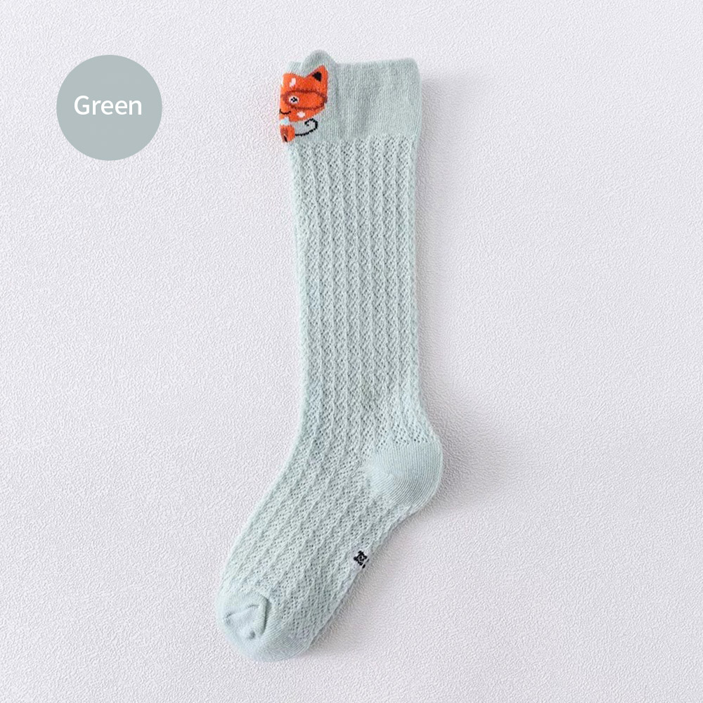 Kissdora baby knee high socks animal print baby long socks | Lazada PH