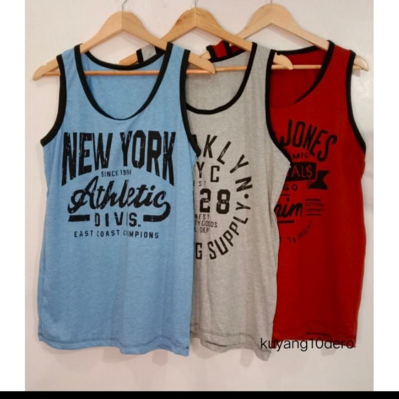 SET OF 3 PCS BIG SIZE SANDO FOR MEN ASSORTED | Lazada PH