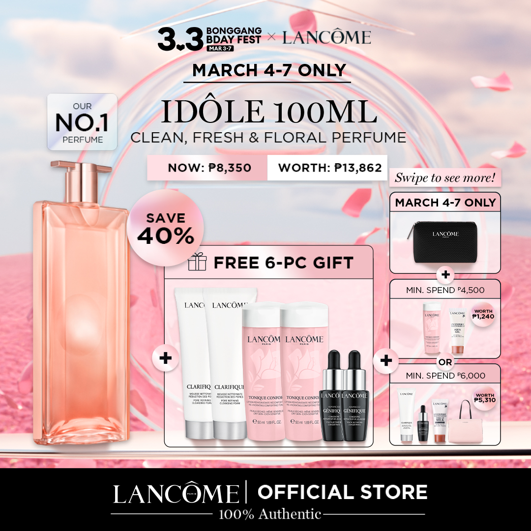 Lancôme Idôle Eau de Parfum - Clean, Fresh, and Floral Long Lasting ...