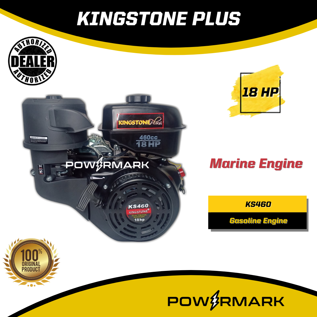 KINGSTONE PLUS KS460 Gasoline Engine 18 HP (Marine Engine) [POWERMARK ...