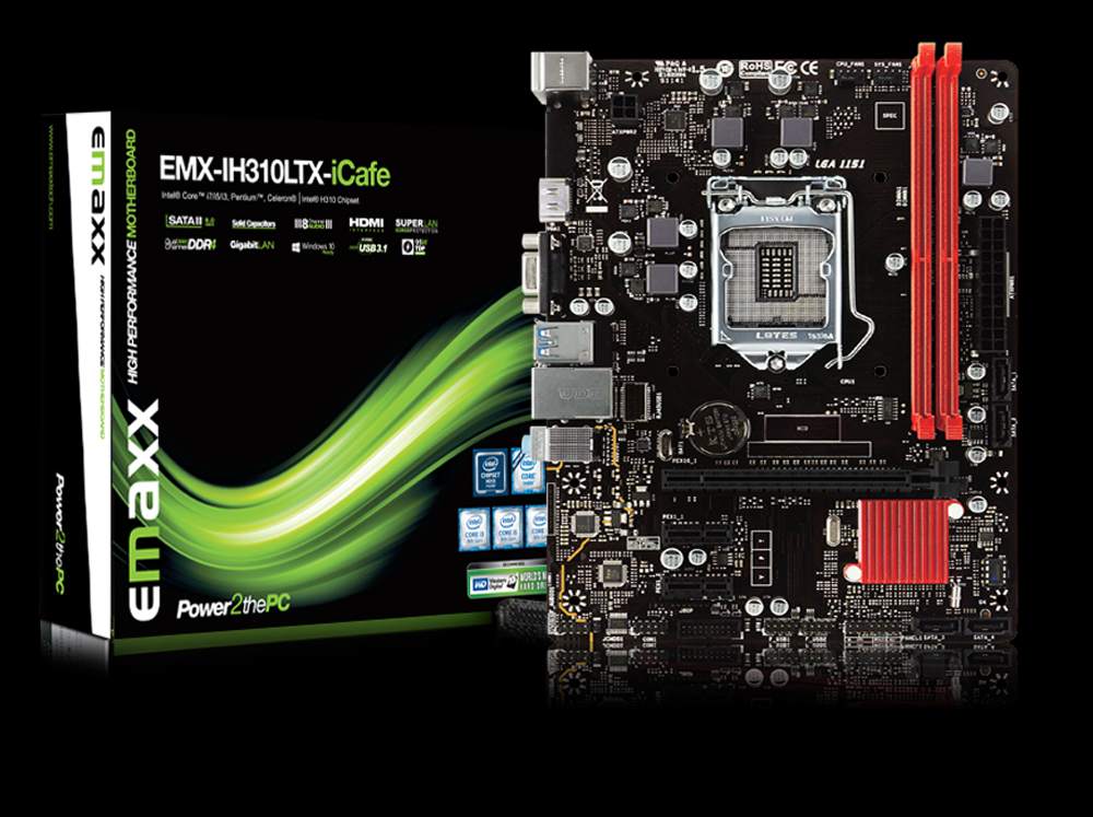 Refurbished Emaxx EMX-IH310LTX-ICAFE Motherboard | Lazada PH
