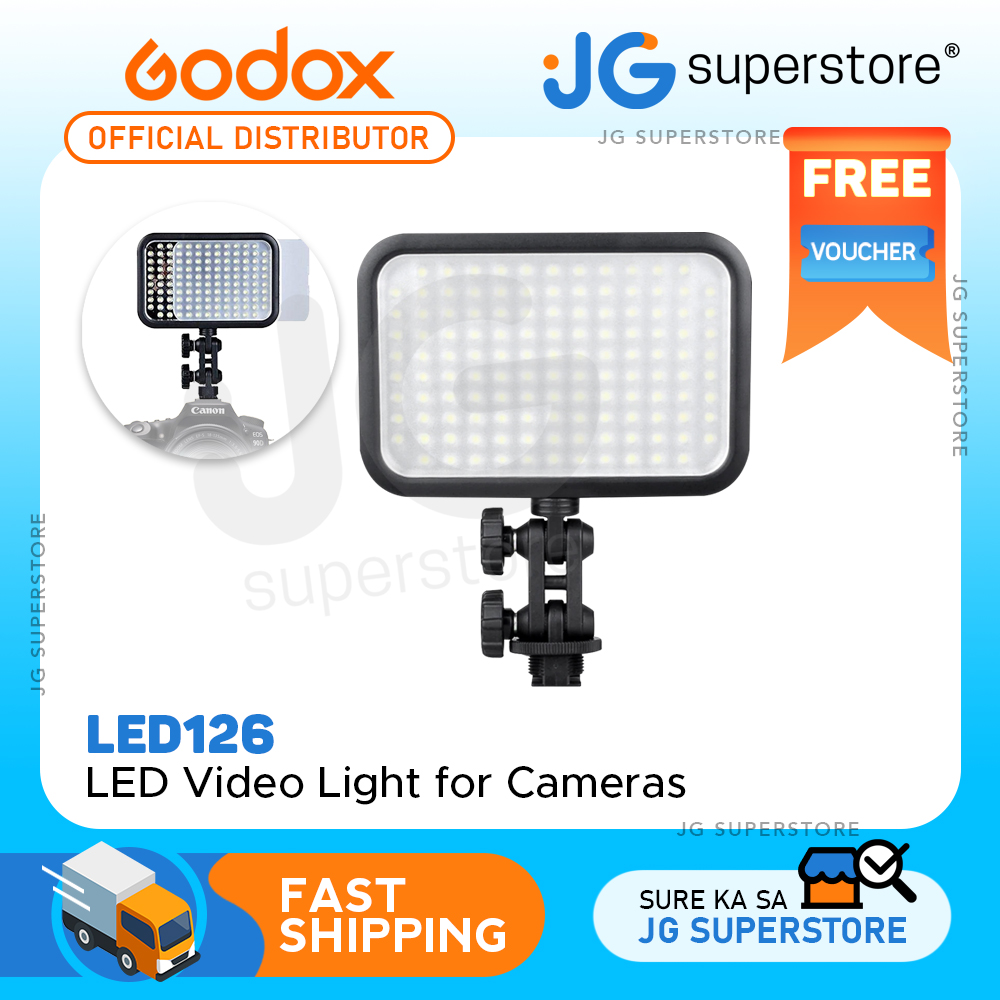 Godox LED126 LED 126 Camera Lighting Video Light Outdoor Photo Light ...