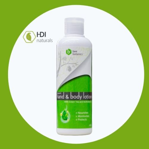 HDI Bee Botanics HAND & BODY LOTION 240ml (A Blend of Propolis, Green ...