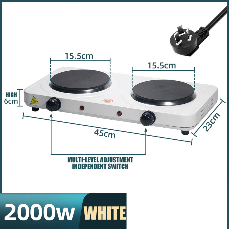 2000W Electric cooker,Double electric stove,Small kitchen appliances ...