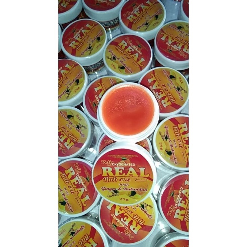 MY REAL RUB oil ORANGE with GINGER and DALANDAN | Lazada PH
