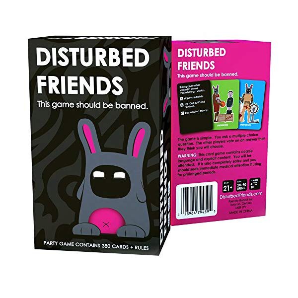 Disturbed Friends Card Game (Adults Card Game/ Family, Friends Party ...