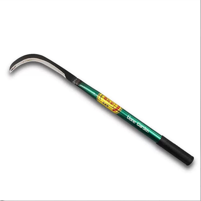 80CM Multipurpose Long Handle Sickle Manganese Steel Agricultural ...