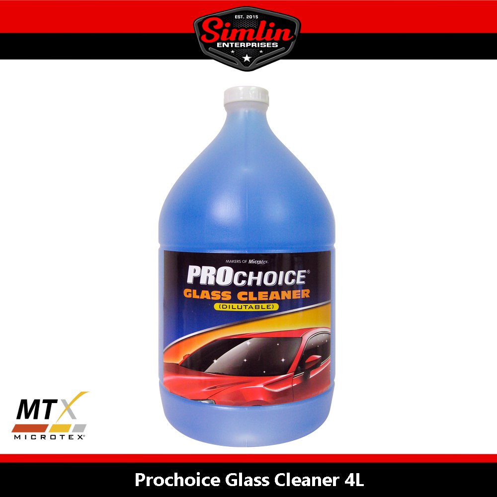 Microtex MTX Prochoice Glass Cleaner 1 Gal | Lazada PH