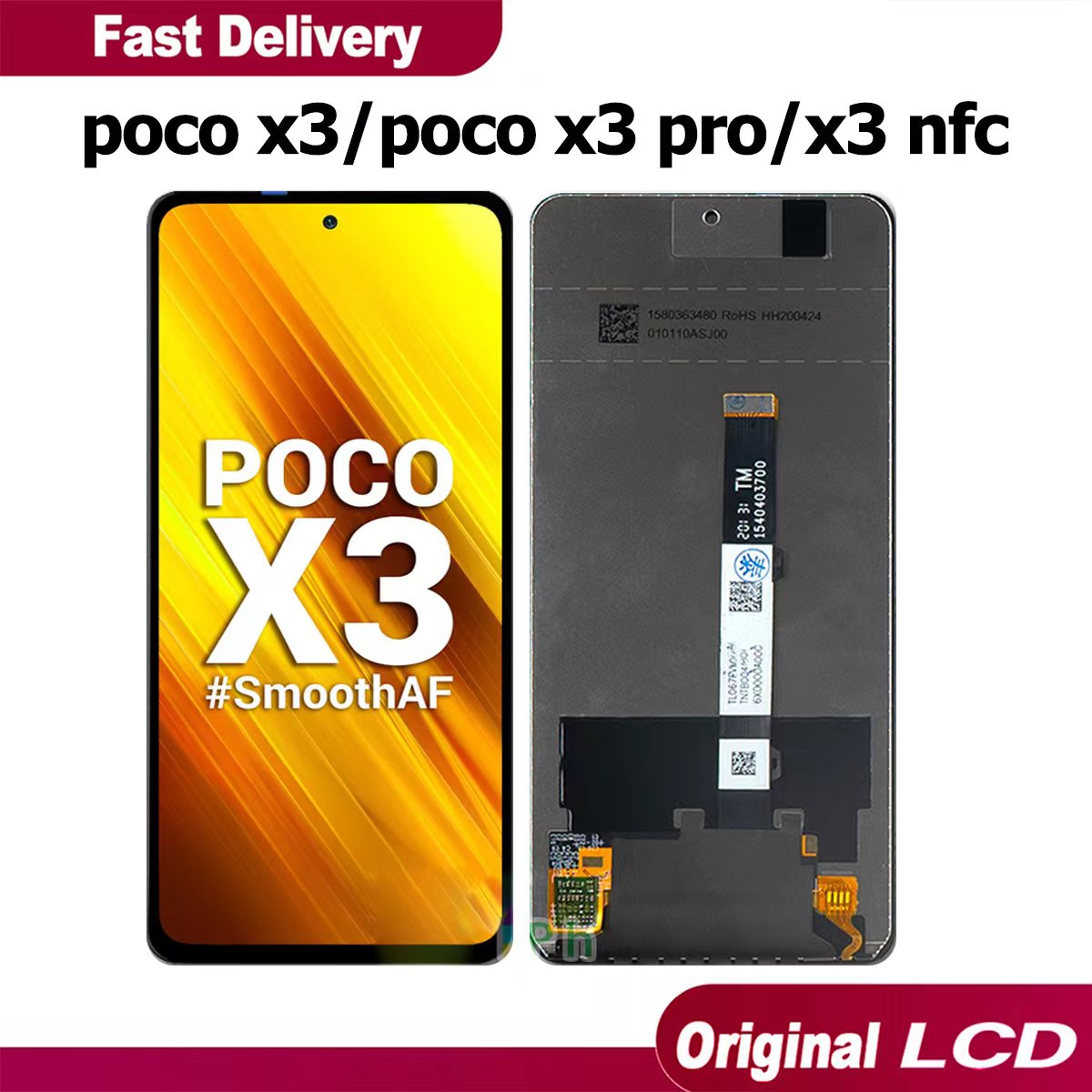 Xiaomi Poco X3 / Poco X3 Pro / Poco X3 NFC LCD Original Display Touch Screen | Lazada PH
