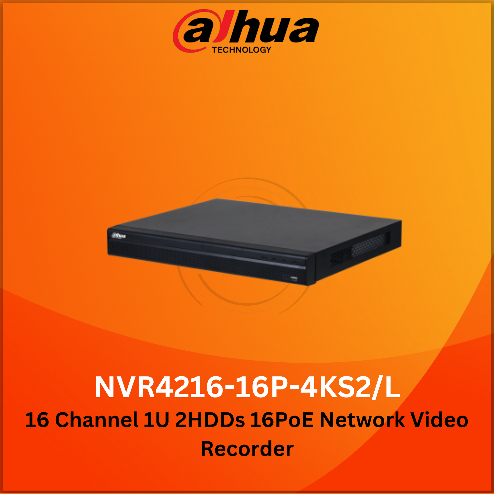 Network Video Recorder IP 16 Channel SMD Plus 1U 2HDDs w/ 16PoE ...