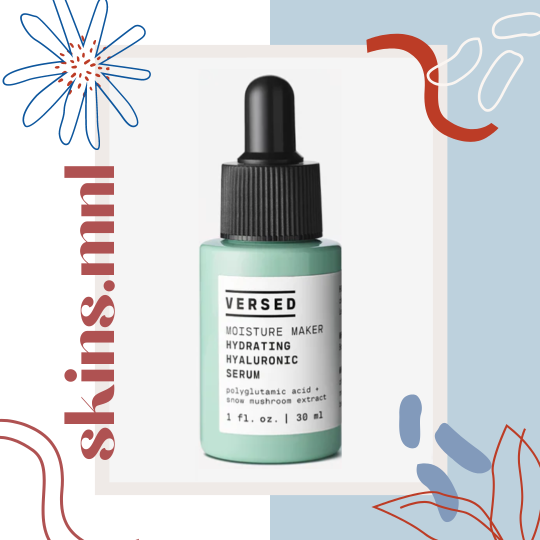 Versed Moisture Maker Hydrating Hyaluronic Serum + FREEBIE! | Lazada PH